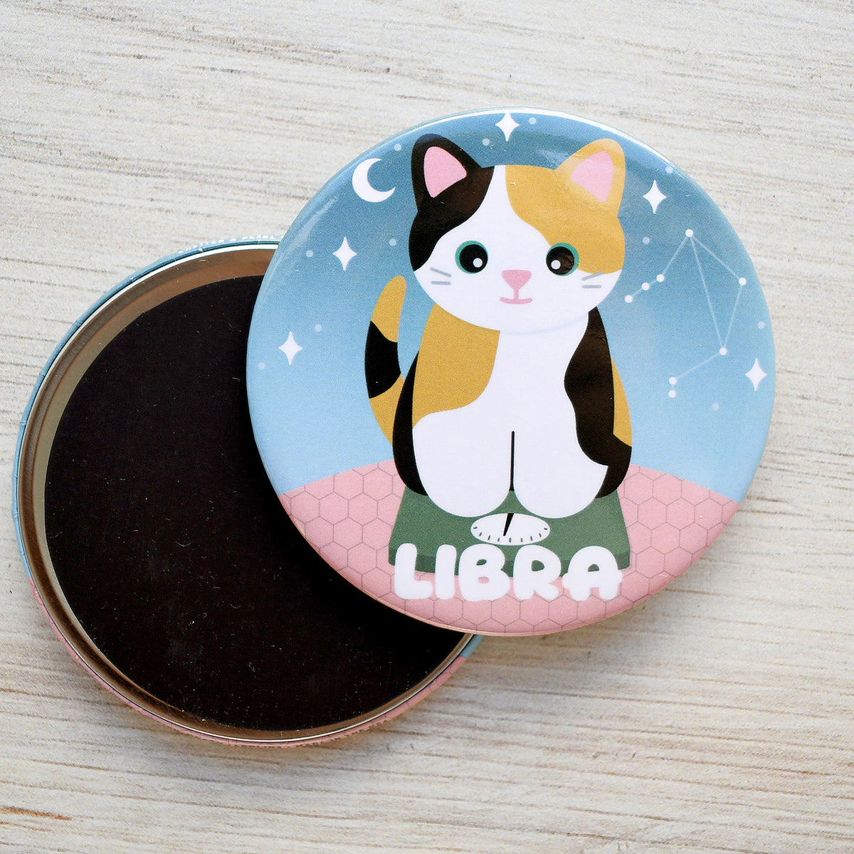 Libra Zodiac Cat Fridge Magnet – Chester & Pearl